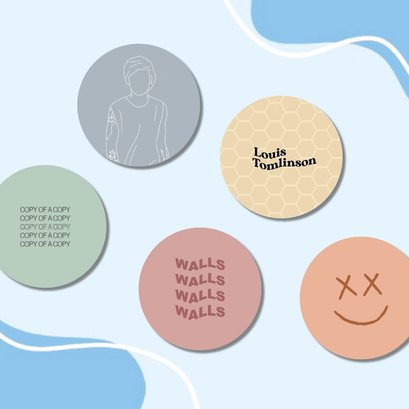 One Direction Button - Etsy