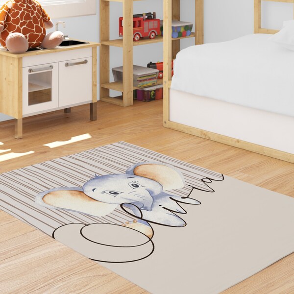 Elephant Rug - Etsy