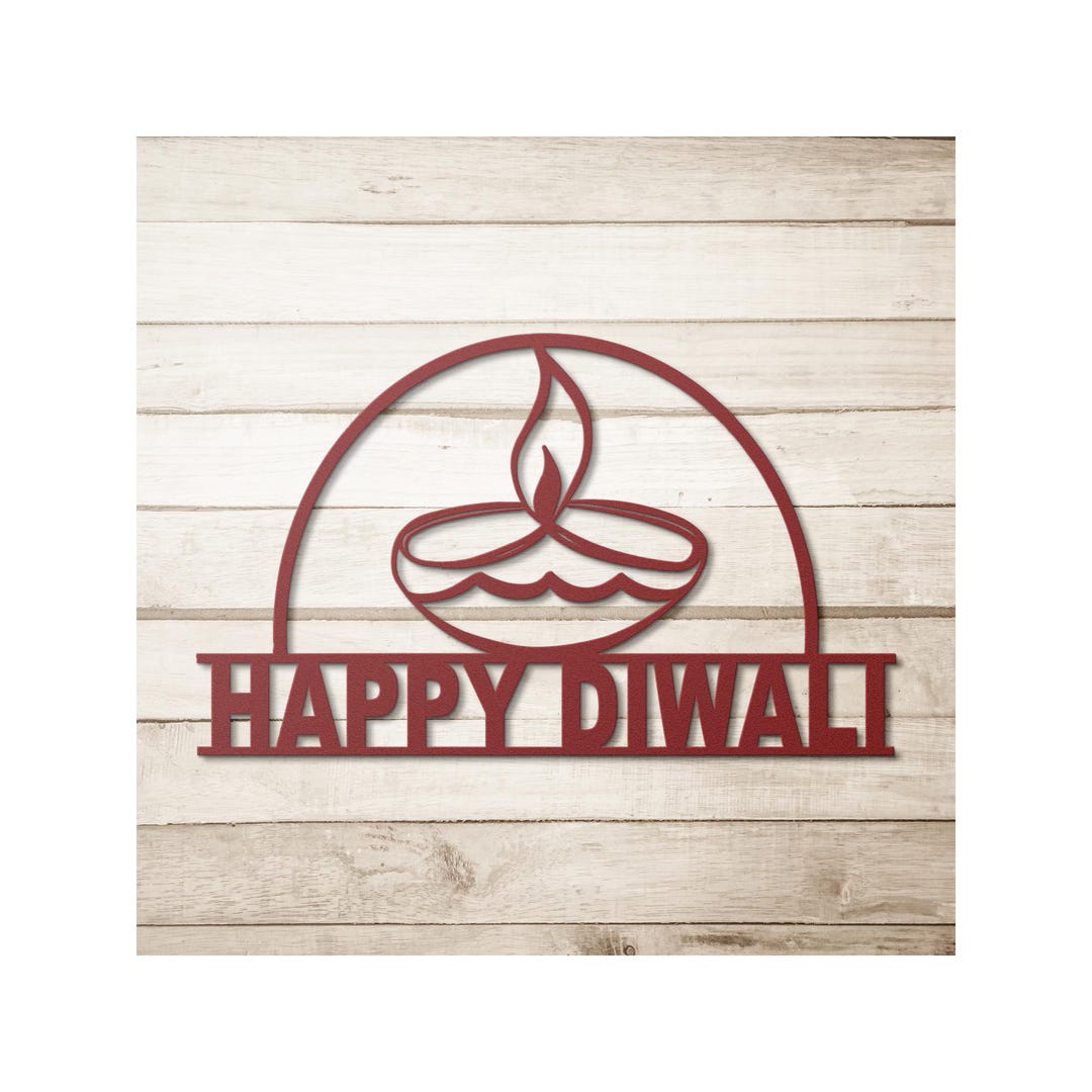Happy Diwali Sign Diya Diwali Sign Diwali Decorations Diwali Front Door ...