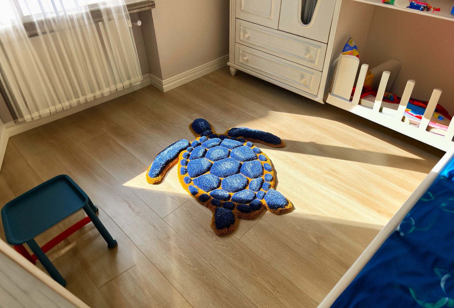 Turtle 3d Tufted Custom Rug, 100% Handmade, Kids Room, 3d Carpet ...