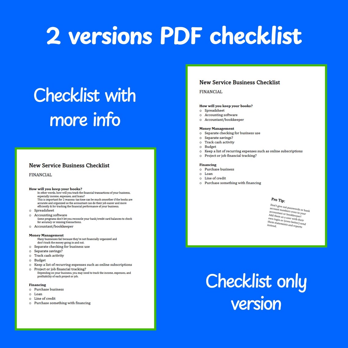 To-do List for New Business, Tasks to Start and Setup Service Business ...