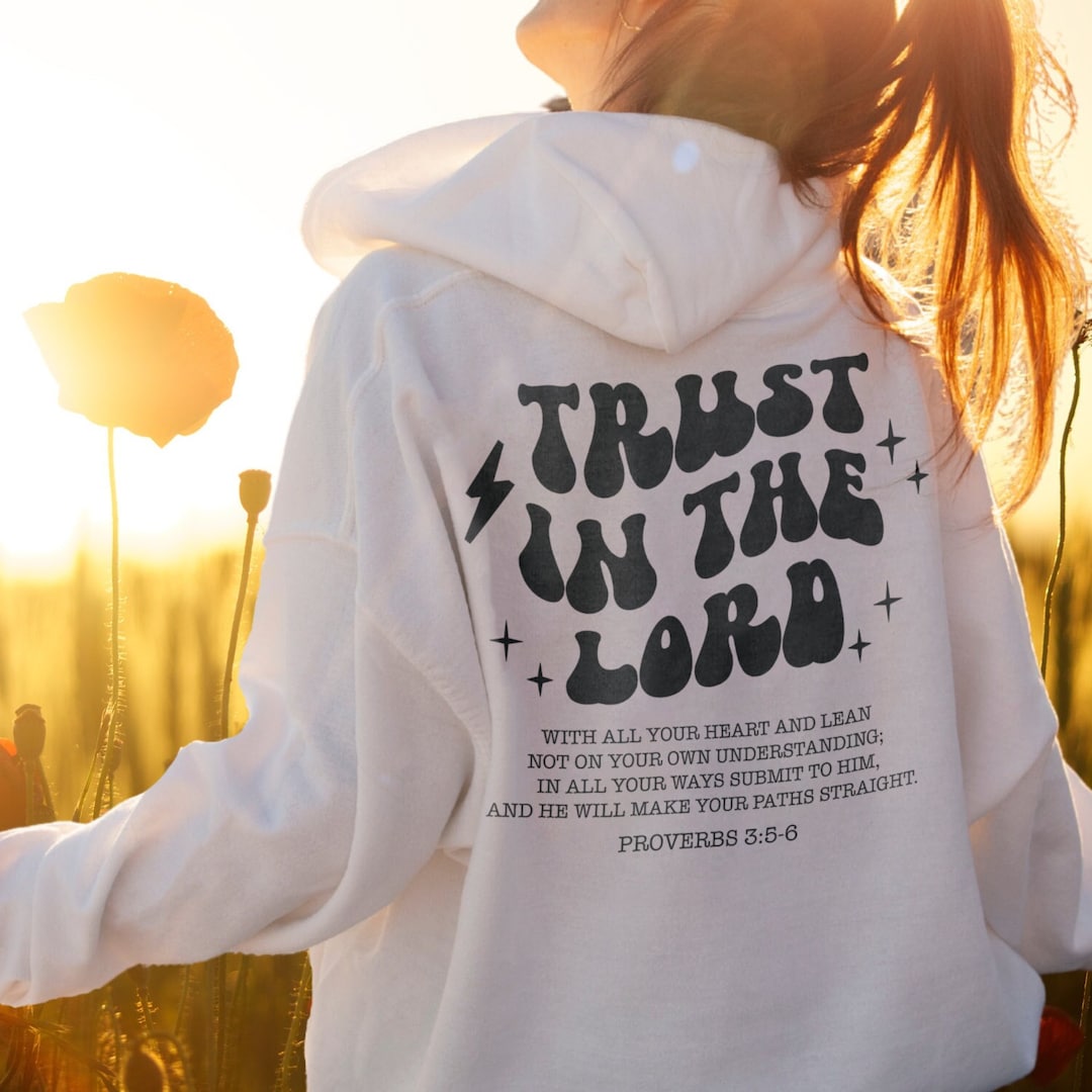 Trust In The Lord Shirt, Bijbelverzen, Religieuze Gift Kleding ...