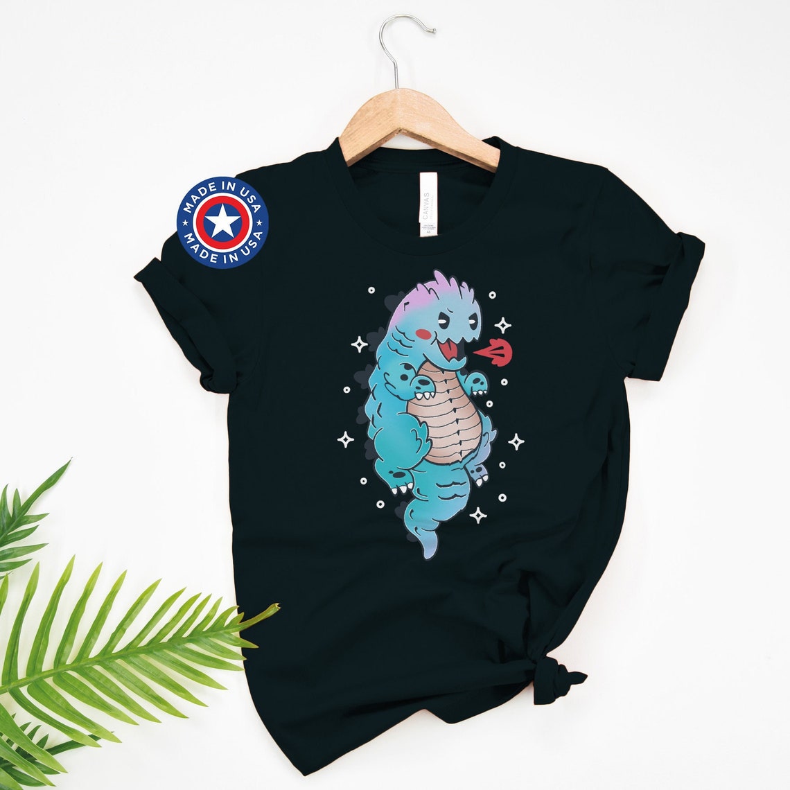 Kawaii Godzilla Cute Anime Cartoon Pastel Goth Zilla Unisex | Etsy