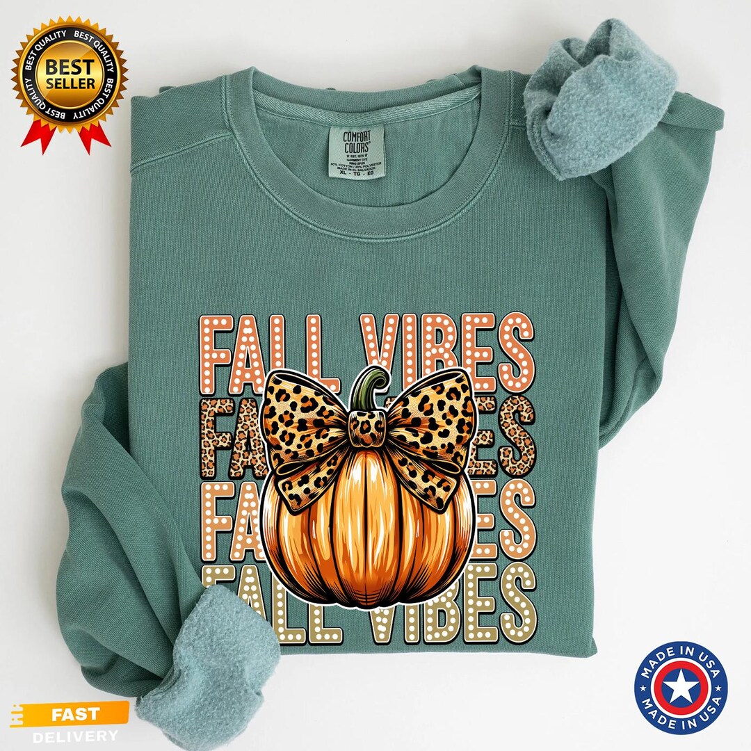 Fall Vibes Shirt, Retro Fall Shirt, Autumn Shirt, Fall Gifts, Womens ...
