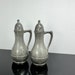 Vintage Federal Pewter Monogram Salt & Pepper Shakers - Etsy