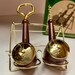 Vintage Federal Pewter Monogram Salt & Pepper Shakers - Etsy