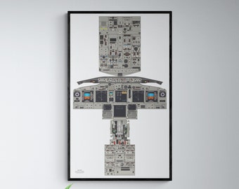 Flight Deck Poster - Etsy