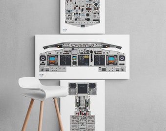 Boeing 737 NG Cockpit Poster - Etsy