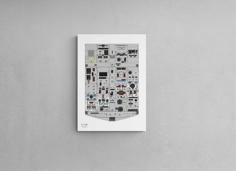 Boeing 737-800 Training Poster - Flight Simulator Training - 737 ...