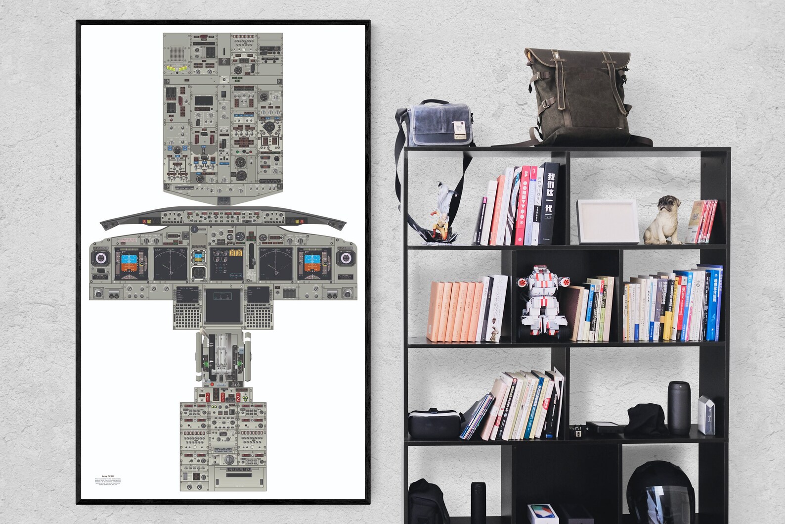 Boeing 737-800 Cockpit Poster Pilot Gift Aviation Aircraft - Etsy UK