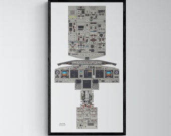 Cockpit Poster | Etsy