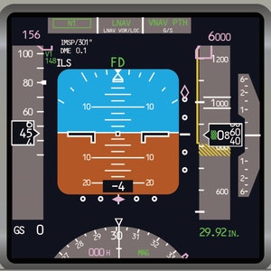 Huge Boeing 737-800 - Cockpit Poster - Pilot Gift Aviation Aircraft ...
