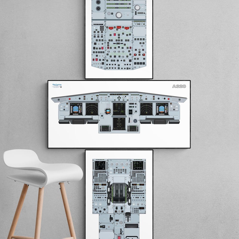 Flight Sim Airbus Panel - Etsy