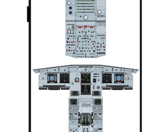 Airbus A320 NEO Cockpit Poster - Etsy