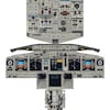 Bombardier CRJ-900 Study Aid Digital Graphic Flight Deck Cockpit 20x20 ...