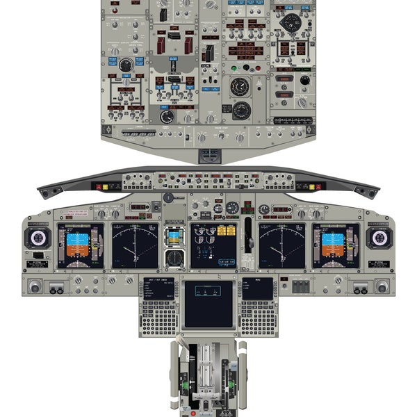 Boeing 737 Training Poster - Etsy