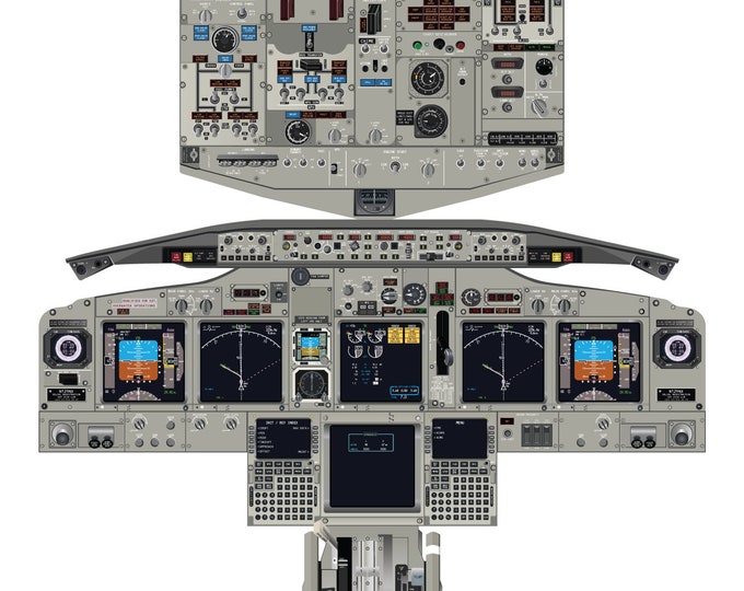 A320 Cockpit Poster PDF Download Airbus A320 Training A320 Training ...