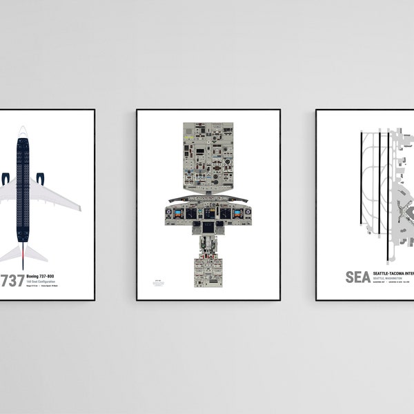 Boeing 737 Training Poster - Etsy