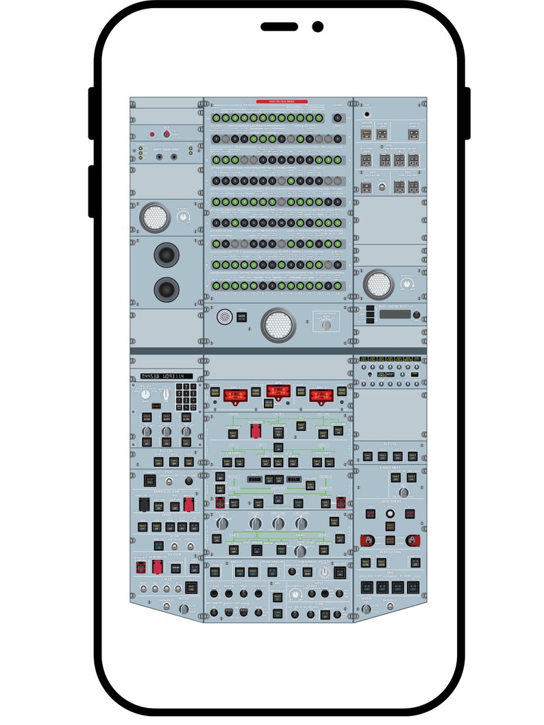 A320 Cockpit Poster PDF Download Airbus A320 Training A320 Training ...