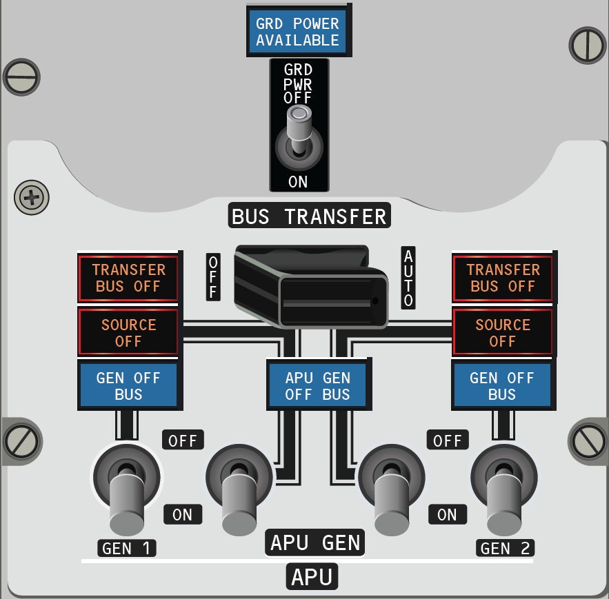 Huge Boeing 737-800 NG Flight Deck Poster Overhead Panel - Etsy