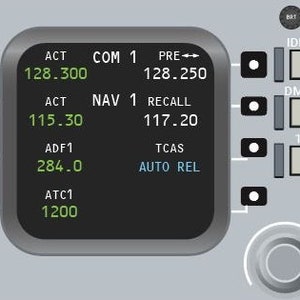 Bombardier CRJ-900 Study Aid Digital Graphic - Flight Deck Cockpit ...