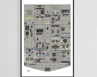 737 Overhead Panel - Etsy