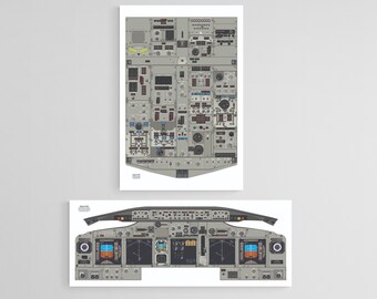Flight Deck Poster - Etsy