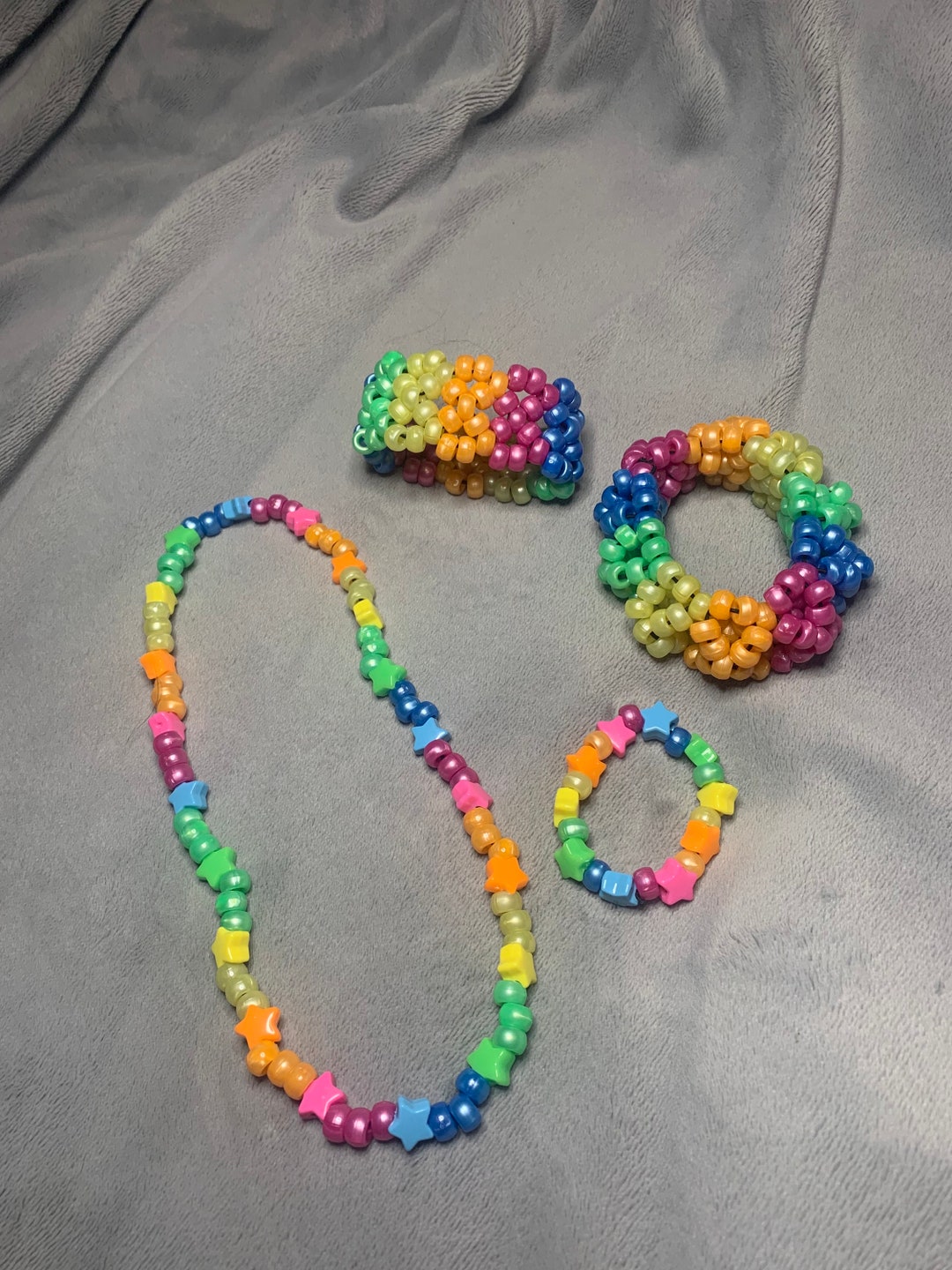 Rainbow Kandi Sets - Etsy