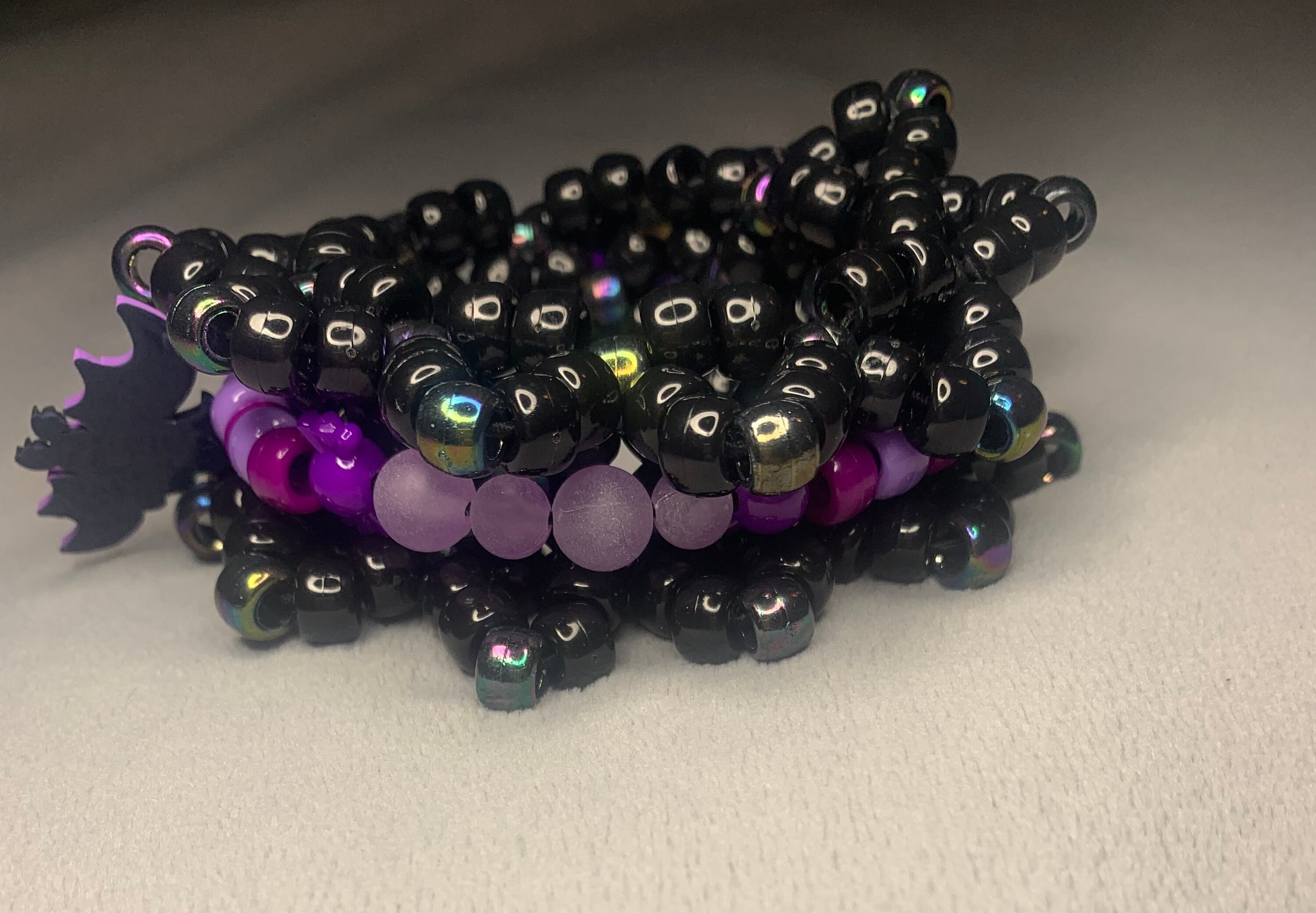Bat Mini Rotating Kandi Cuff - Etsy