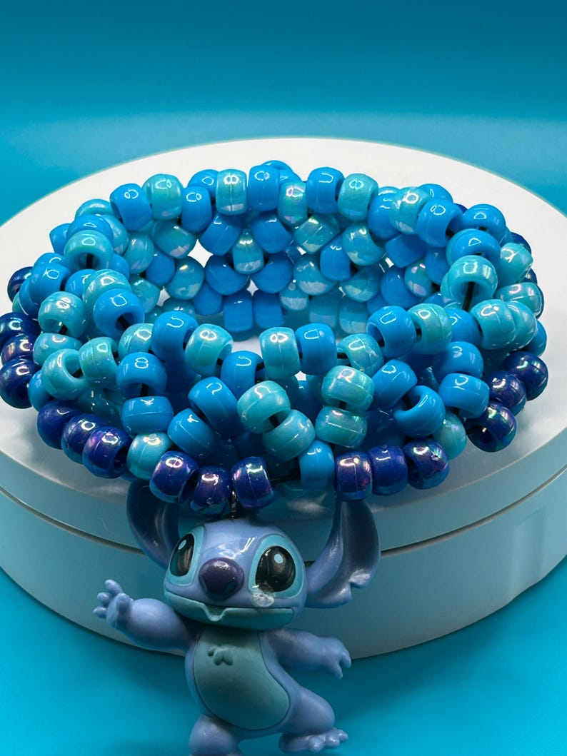 Stitch Kandi Cuff Lilo and Stitch - Etsy