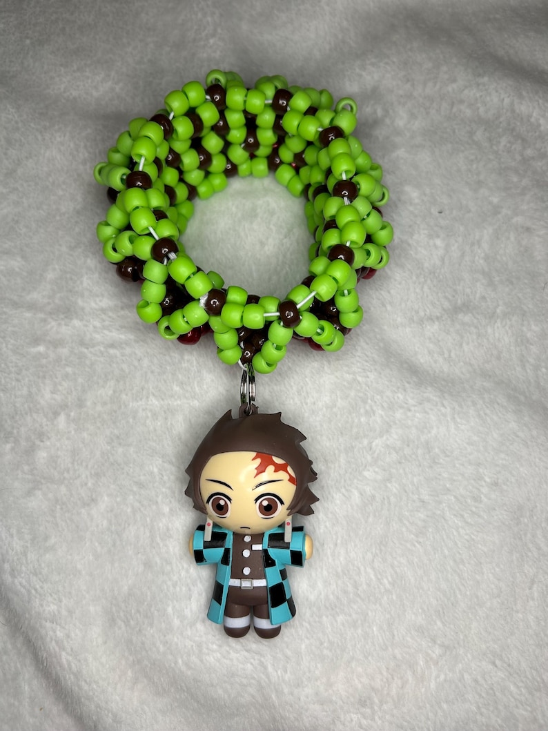 Kandi Cuff Tanjiro Demon Slayer - Etsy
