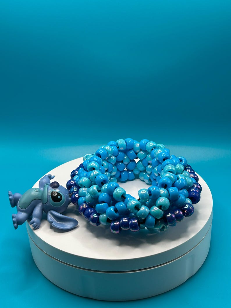 Stitch Kandi Cuff Lilo and Stitch - Etsy