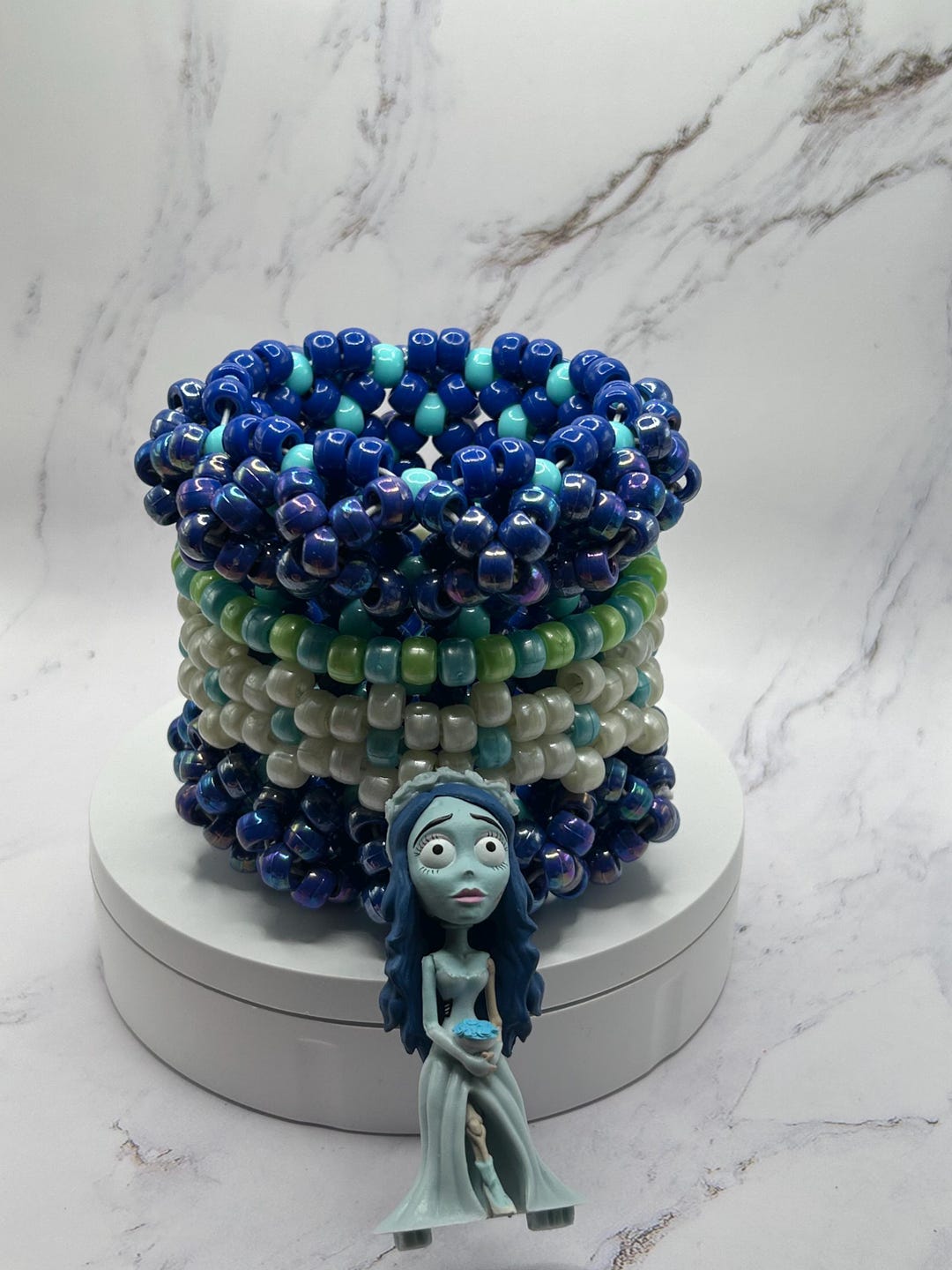 Corpse Bride - Kandi Flower + Single Rotating Cuff - Etsy