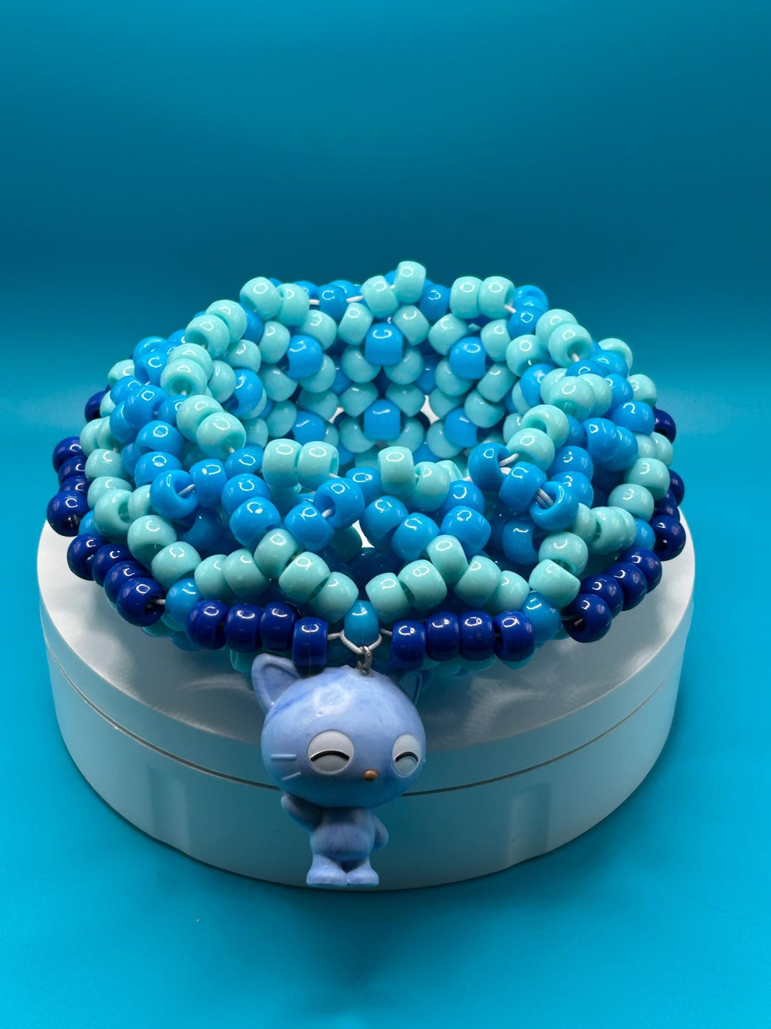 Blue Chococat Kandi Cuff | Hello Kitty and Friends Sanrio - Etsy