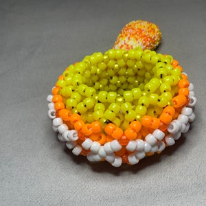 Candy Corn Kandi Cuff - Etsy
