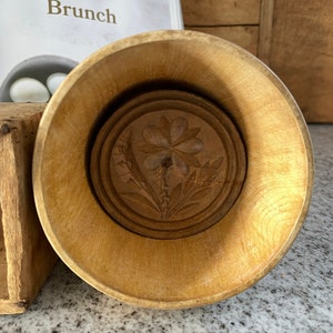 Wood Butter Mold Butter Mold Vintage Butter Mold Vintage - Etsy