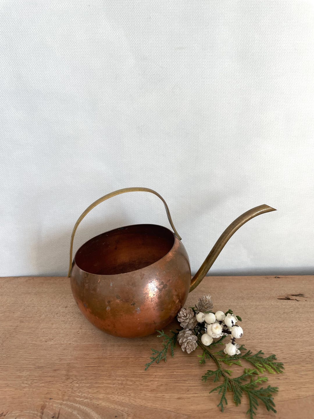 Copper Watering Can Vintage Watering Can Vintage Copper Pot Copper ...
