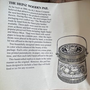 Vintage Apple Butter Bucket, Wood Firkin Bucket, Wood Bucket, Barrel ...