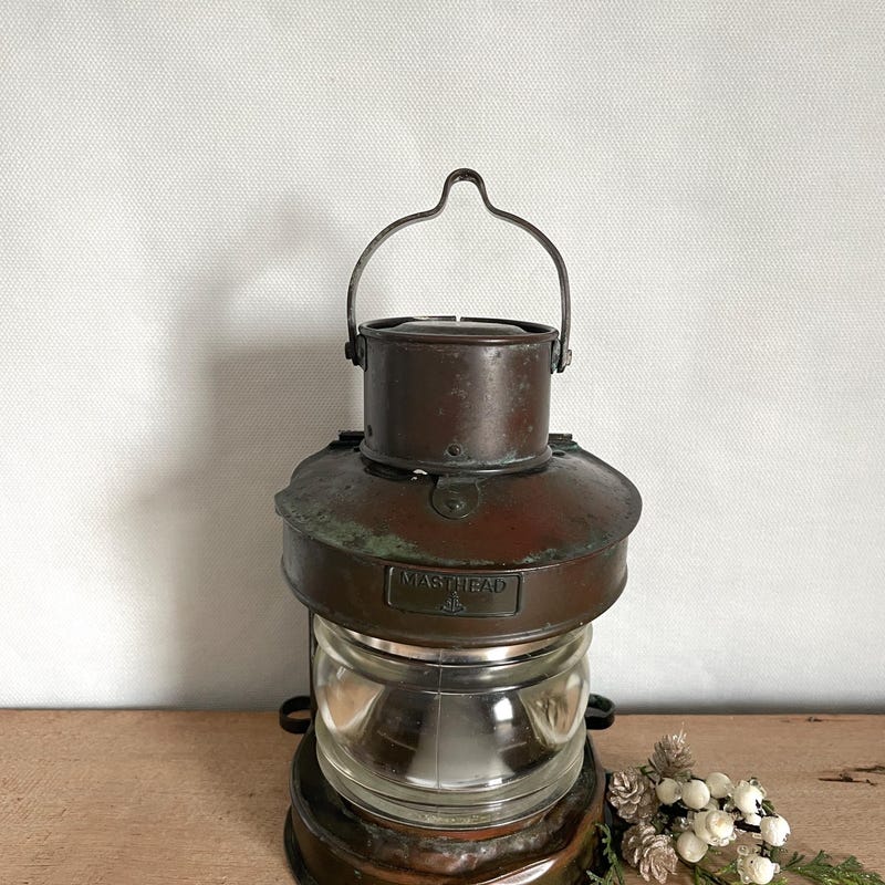 Copper Lantern - Etsy