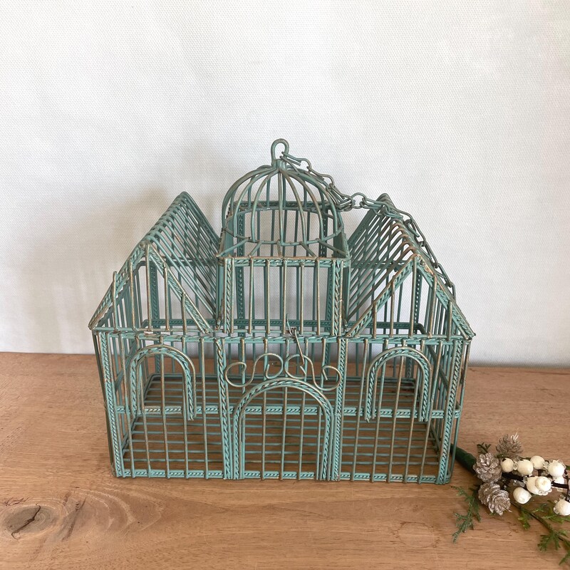 Vintage Bird Cage - Etsy
