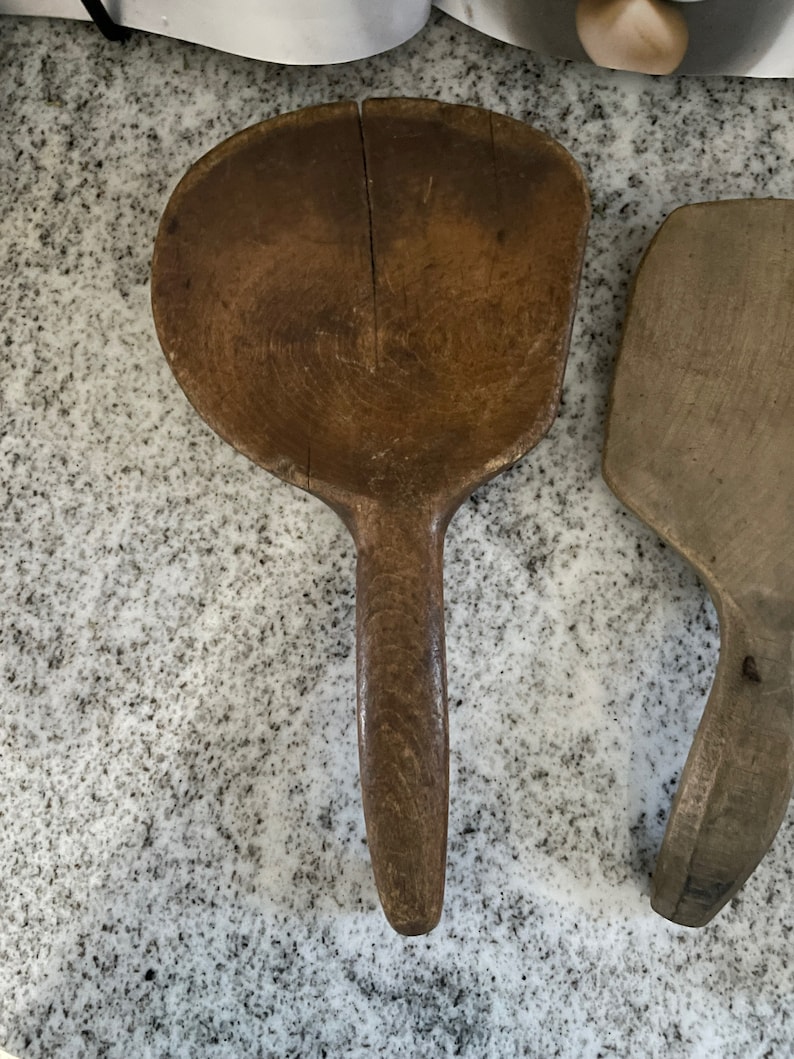 Butter Spoon, Wood Butter Spoon, Butter Paddle, Vintage Butter Paddle ...