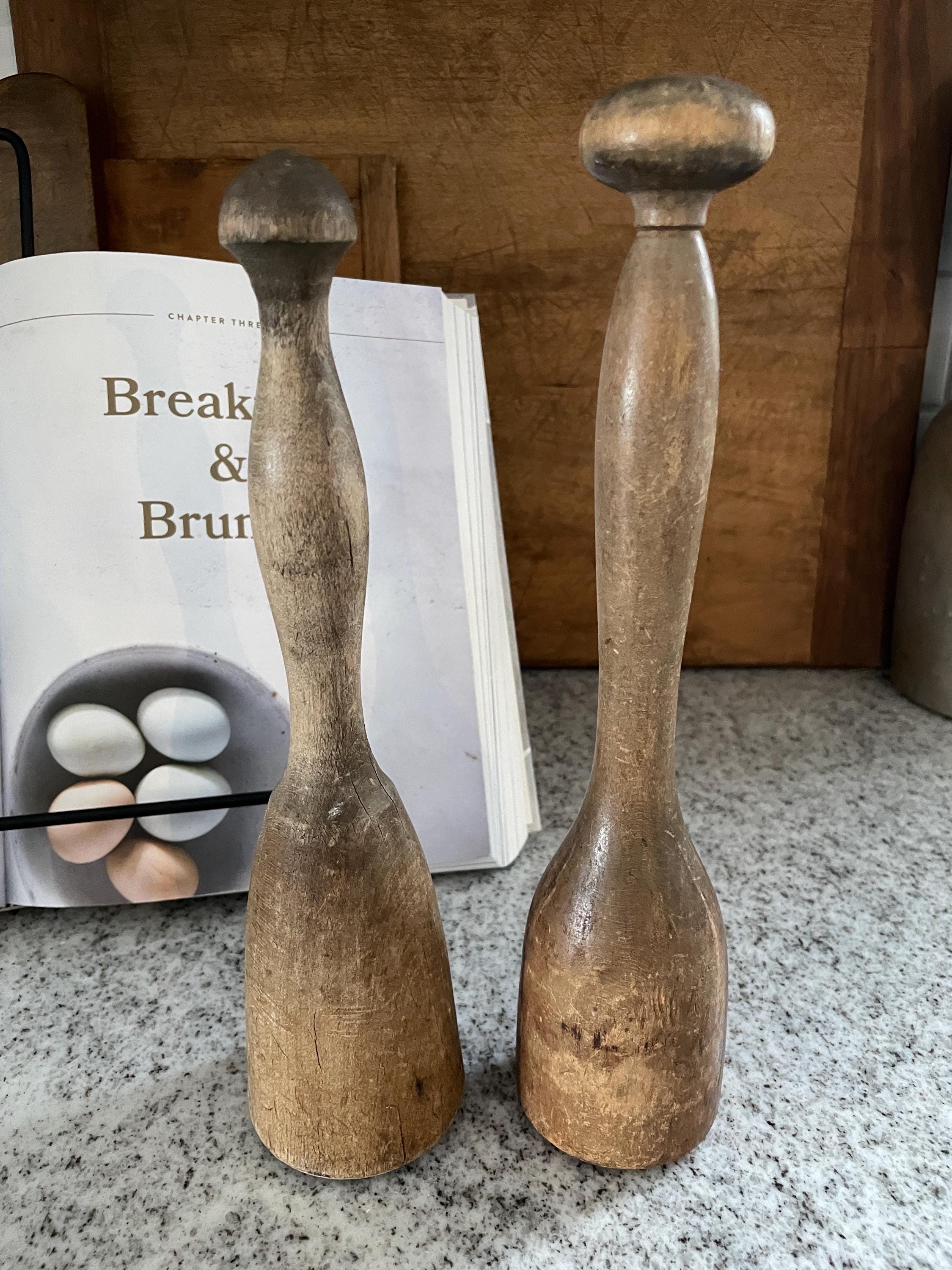 Potato Masher Wood Utensils Pusher Grinder Turned Wood Vintage Wood Masher Americana Cottagecore ...