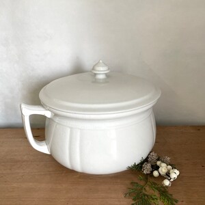 European Chamber Pot, Royal Ironstone Chamber Pot, Vintage Chamber Pot ...