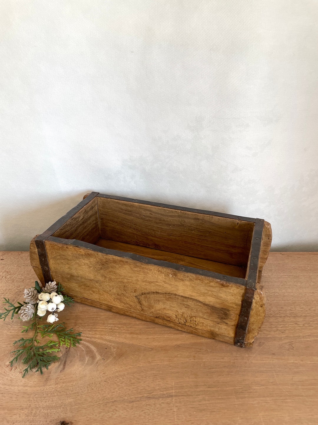 Wood Box, Rustic Wood Box, Antique Wood Box, Vintage Wood Box, Wood ...
