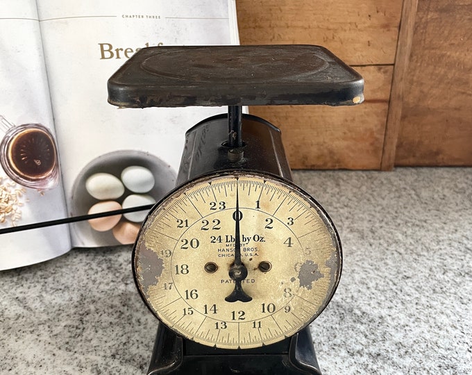 Kitchen Scale, Black Kitchen Scale, Vintage Kitchen Scale, Kitchen ...