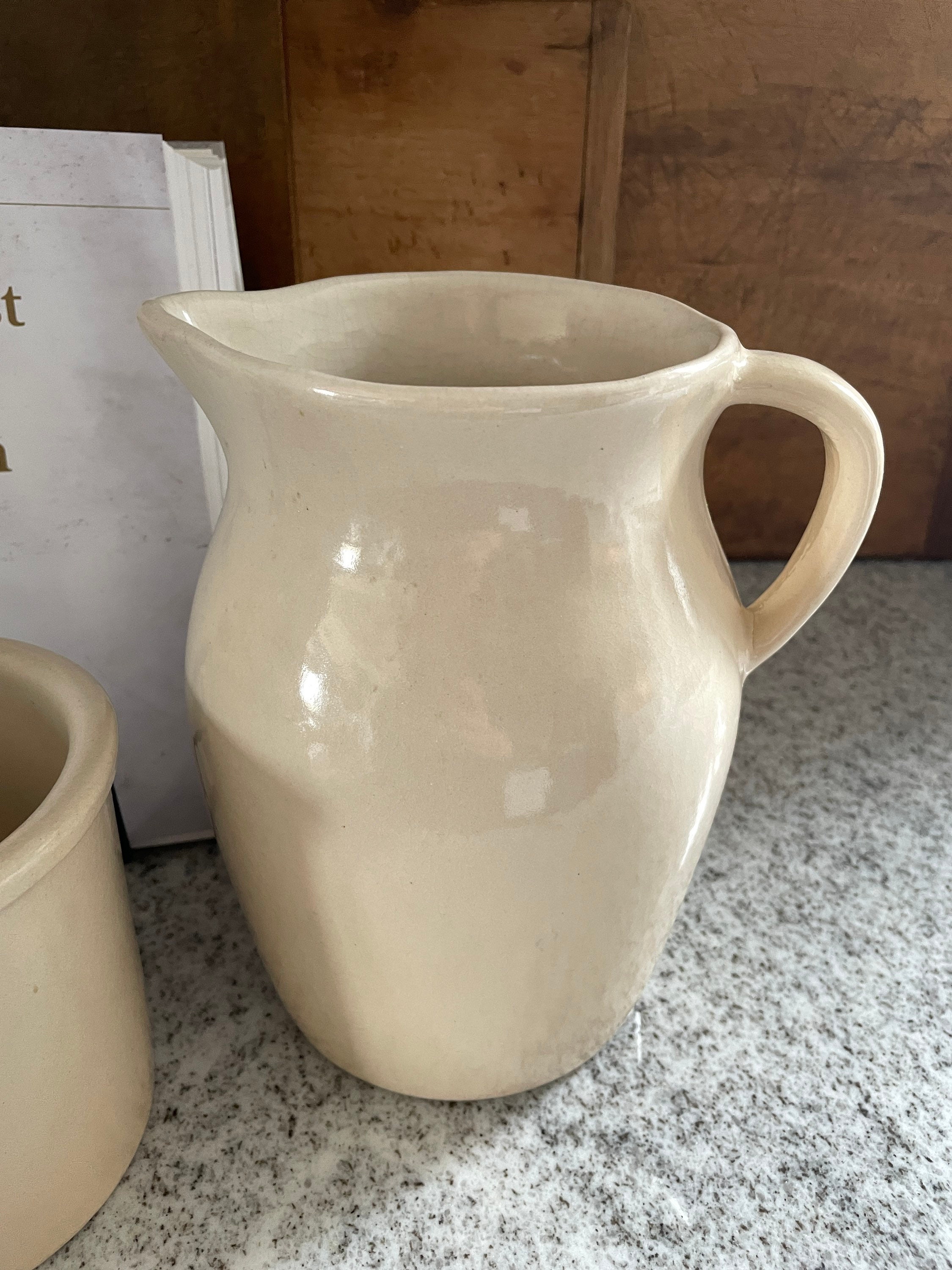 Roseville Pottery Stoneware Crock Stoneware Pitcher Utensil - Etsy
