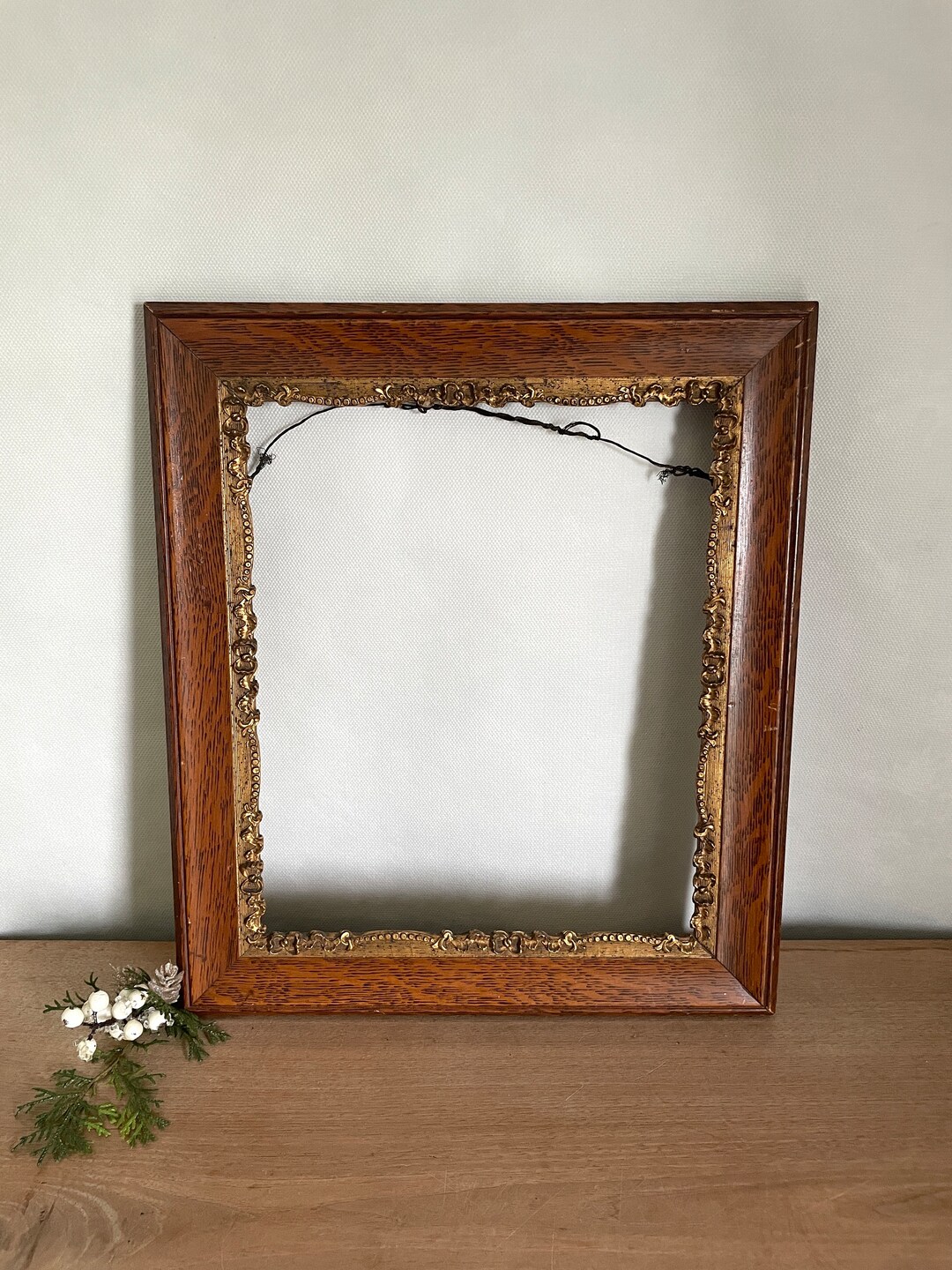 Vintage Gold Frame Vintage Wood Frame Vintage Frame Ornate Gold Frame ...