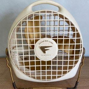 Vintage Fan Retro Fan Fresh’nd Aire Fanette Chicago Vintage Home Decor ...