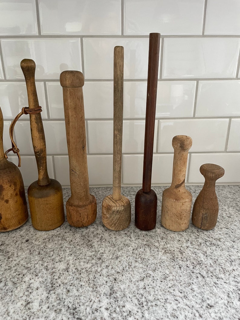 Antique Wood Masher Wood Mashers Mashers Antique Mashers - Etsy