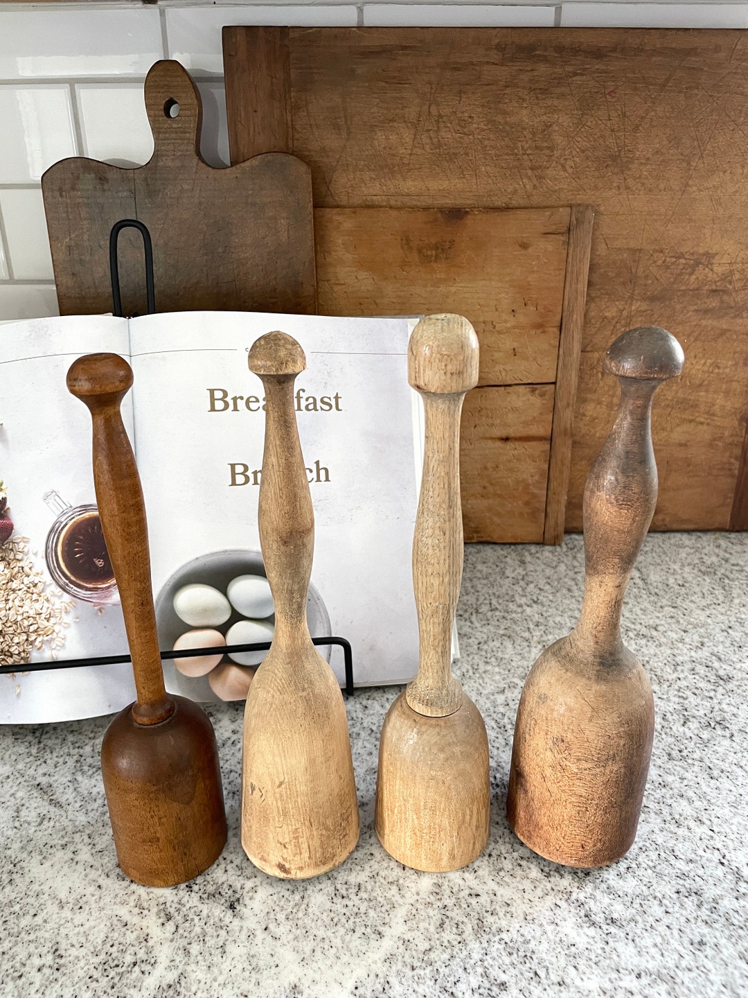 Wood Masher, Kitchen Masher, Vintage Masher, Potato Masher, Vintage ...